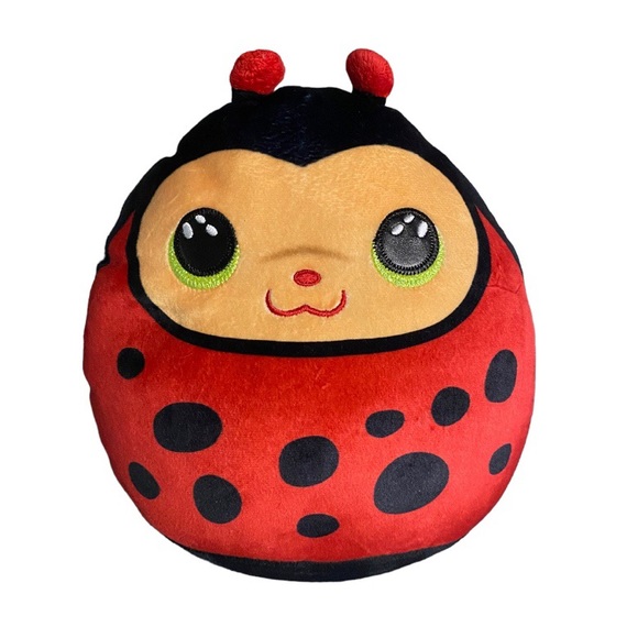 Ty | Toys | Squish Stuffed Animal Ty Izzy Lovey Lady Bug Cushion Pillow ...